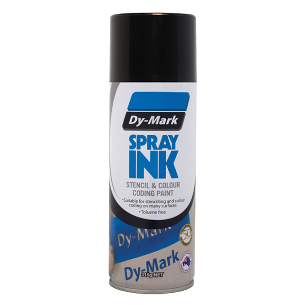 Dy-Mark Australia | Spray Ink Black 315g