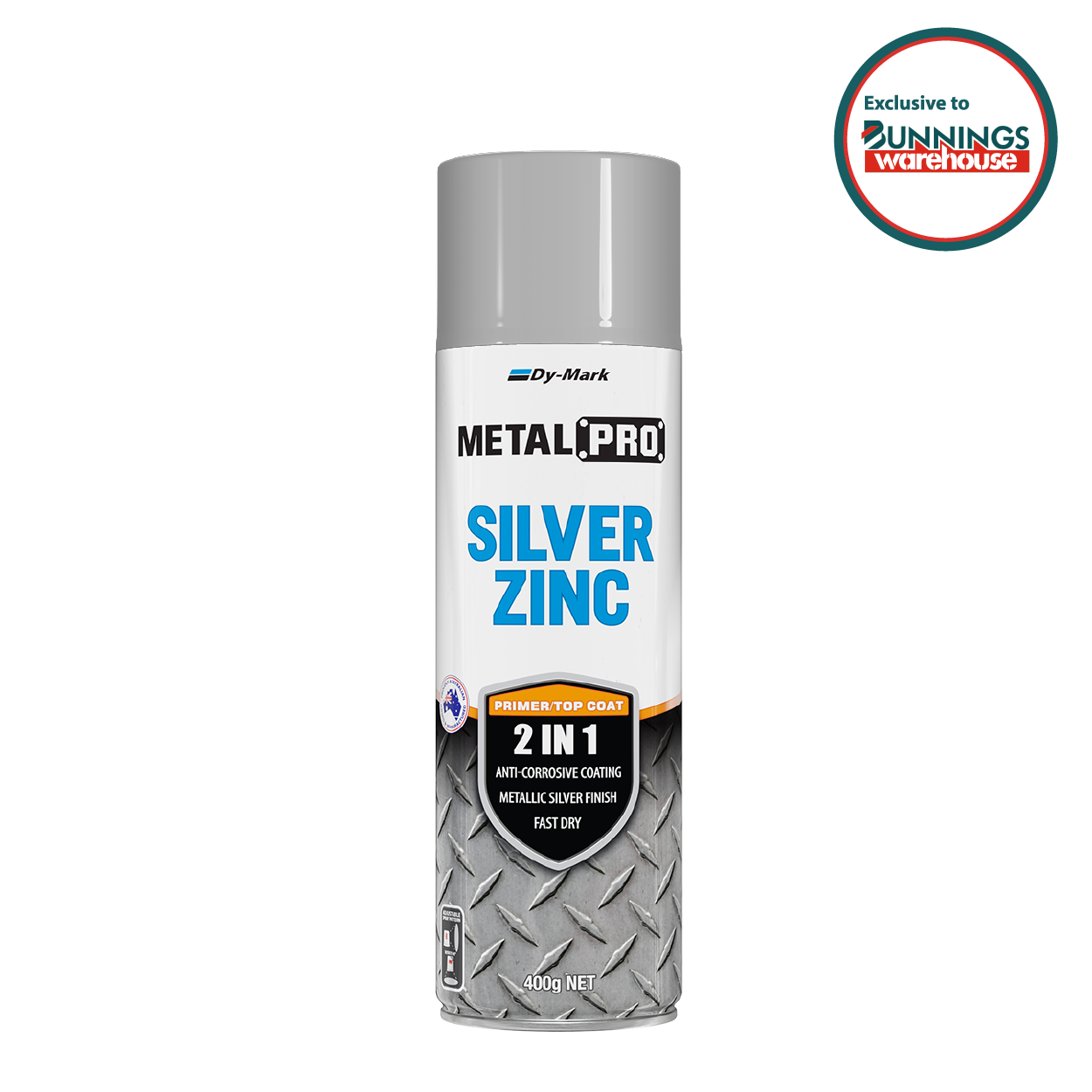 Dy-Mark Australia | MetalPro Silver Zinc 400g