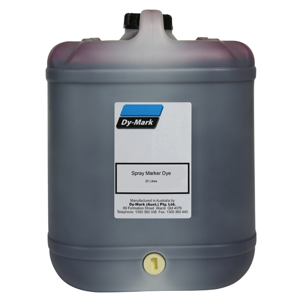 Dy-Mark Australia | Spray Marker Dye Red 20L