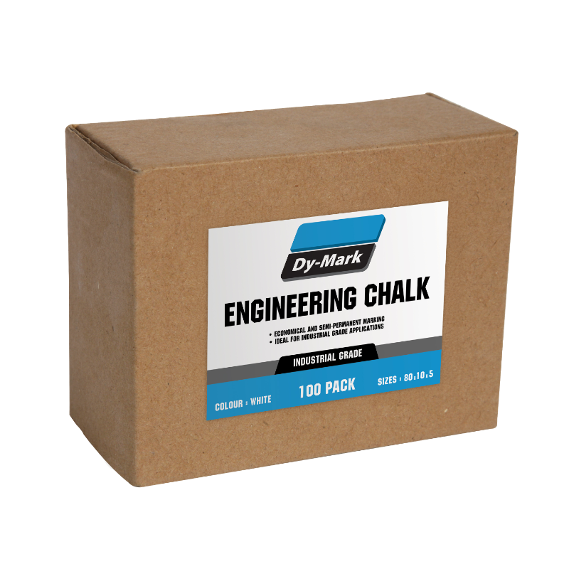 Dy-Mark Australia | Engineering Chalk White 50PK 80x10x10 / Box 50